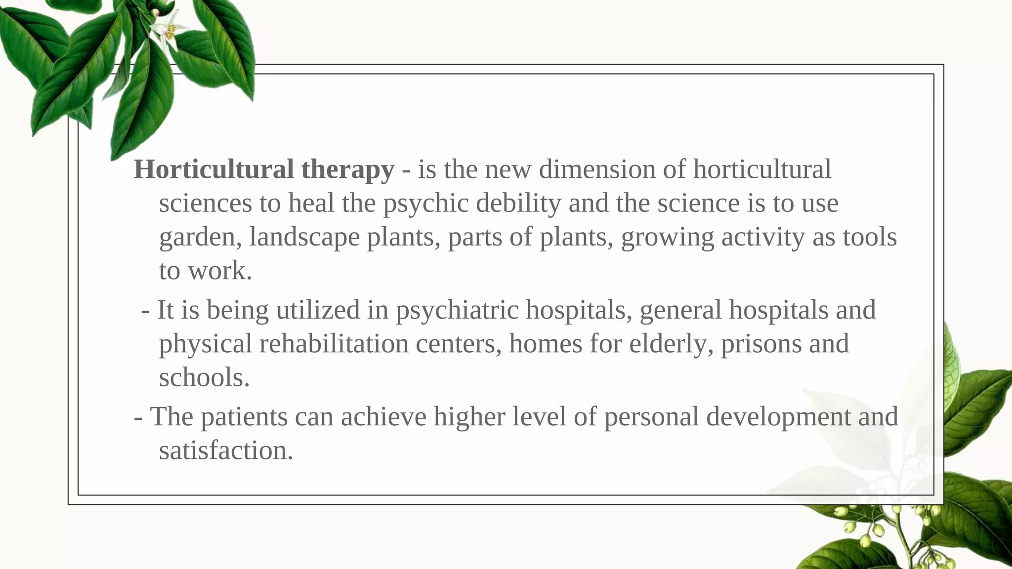 Importance and scope of floriculture | PPTX