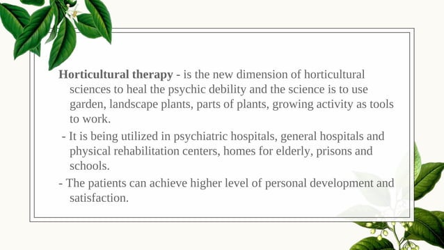 Importance and scope of floriculture | PPTX