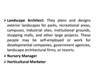 Importance and scope of landscaping | PPTX