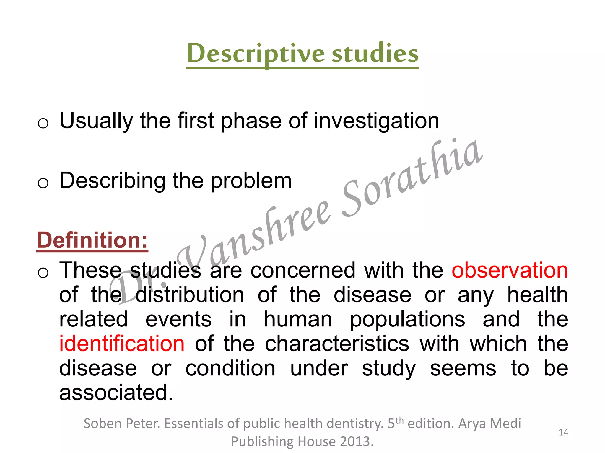Importance and Scope of Research in Prosthodontics and Various Research ...
