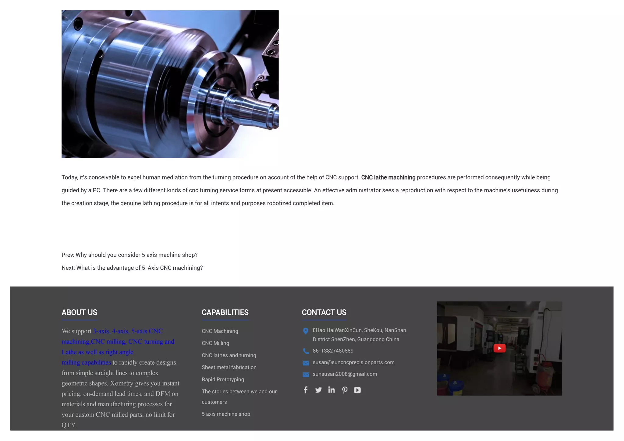 Importance and Uses of CNC Lathe Service | PPT