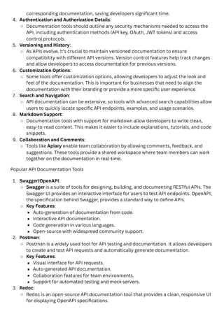 Importance, Key Features, And Benefits - API Documentation Tool.pdf