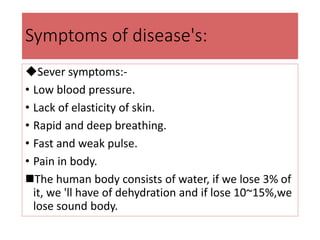Importance of water | PPTX