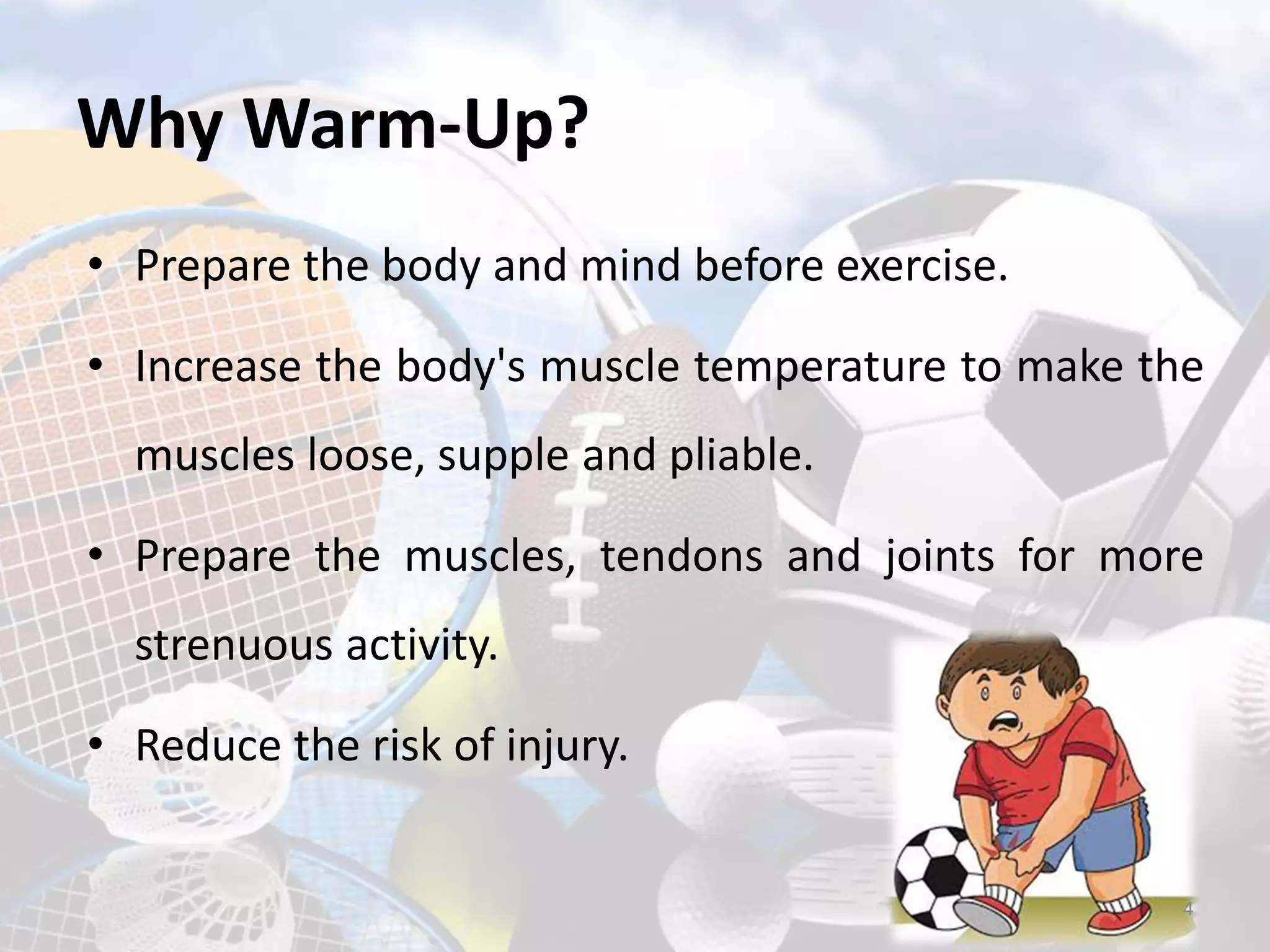 Importance of warm up & cool down | PDF