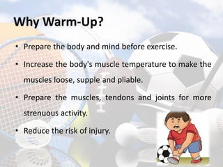 Importance of warm up & cool down | PDF