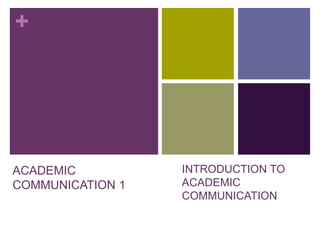 importance of academic communication .pptx