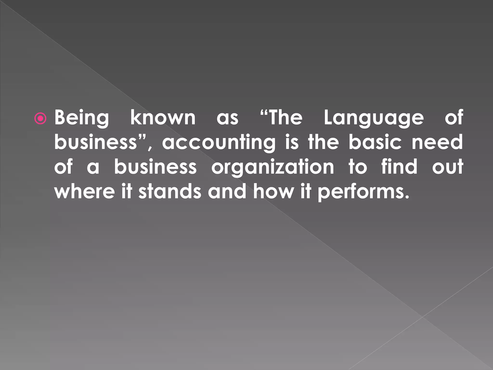 Importance of accounting | PDF