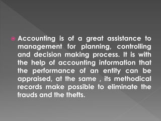 Importance of accounting | PDF