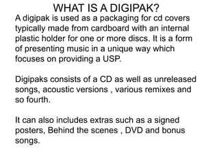 Importance Of A Digipak | PPT