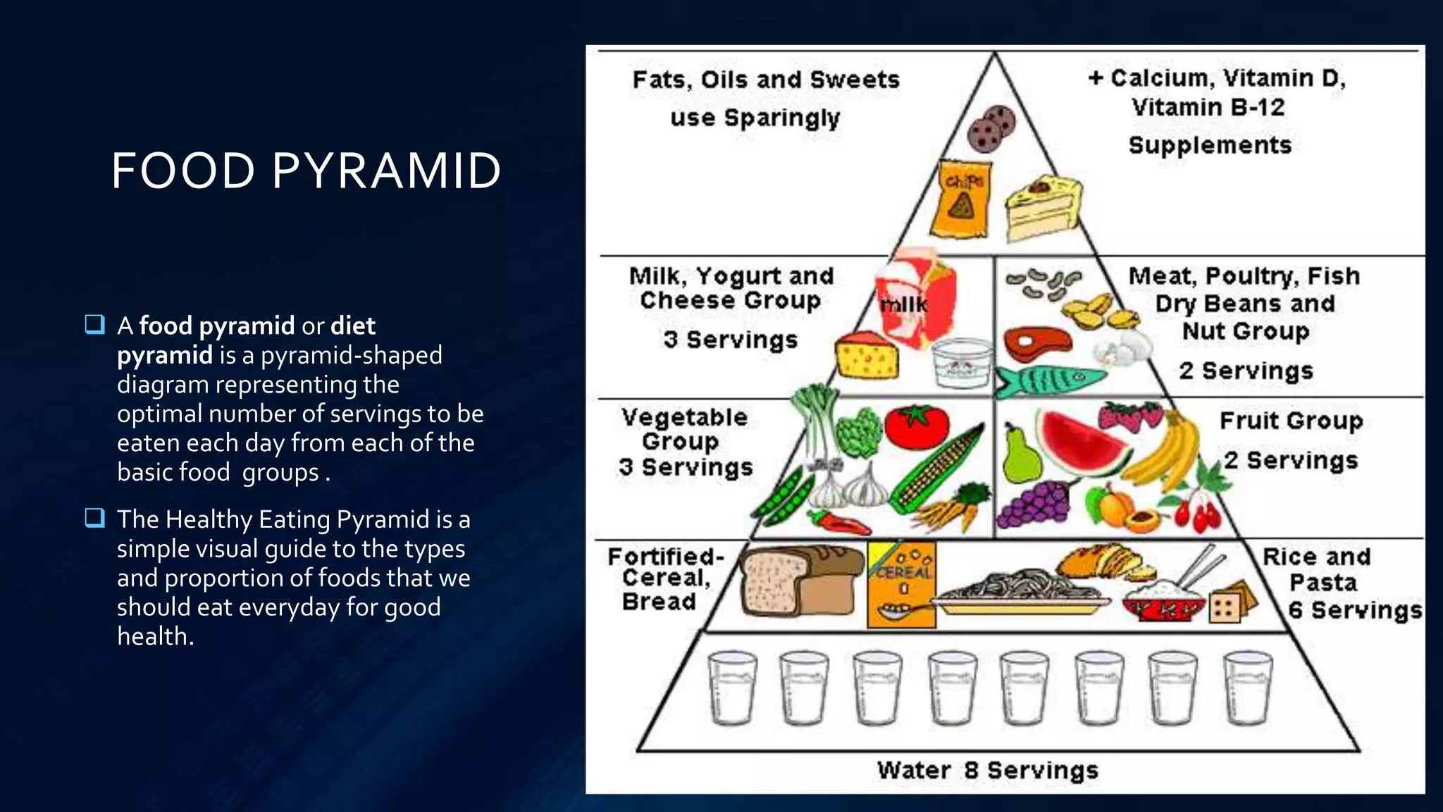 Importance of a healthy diet | PPTX