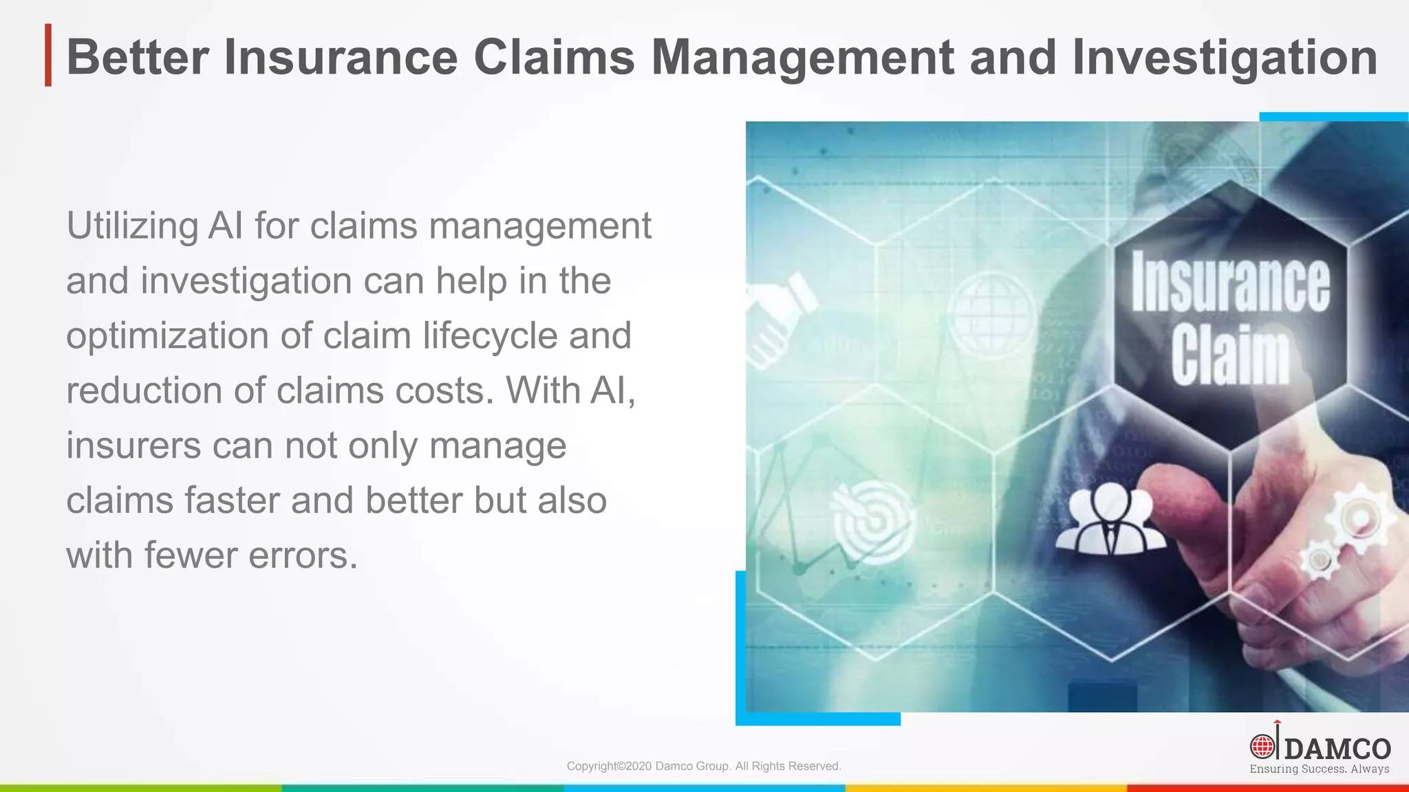 Importance of Artificial intelligence (AI) in Insurance | PPTX