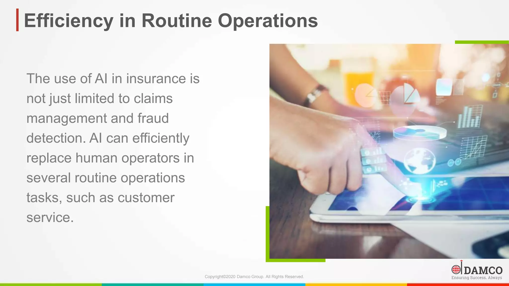 Importance of Artificial intelligence (AI) in Insurance | PPTX