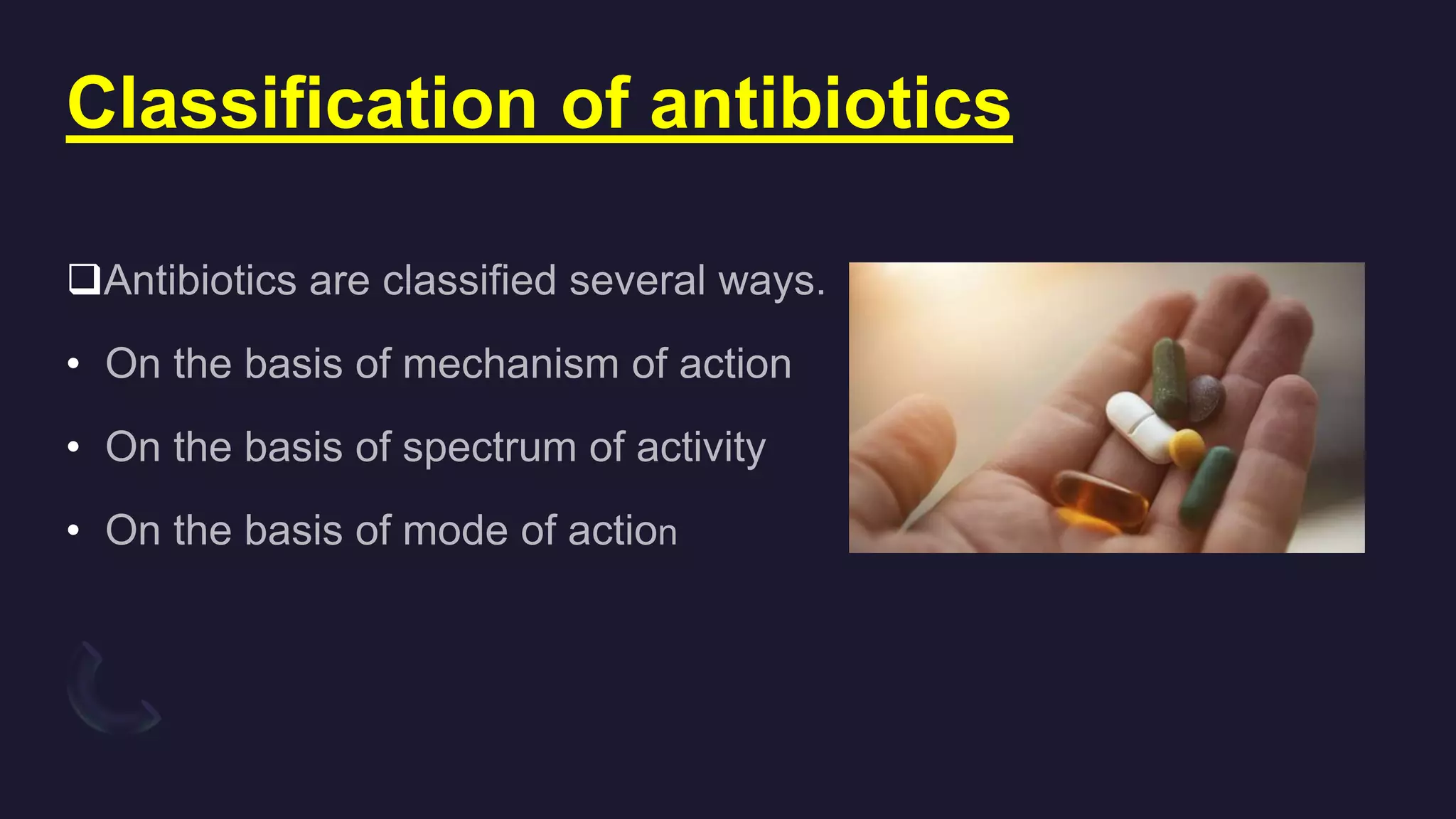 Importance of antibiotics and antiseptics , its types and application in the field of ...