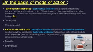 Importance of antibiotics and antiseptics , its types and application ...