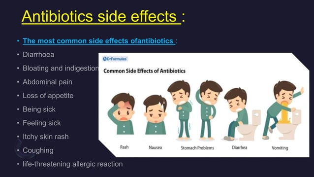 Importance of antibiotics and antiseptics , its types and application ...