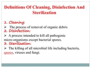 Importance of antisepsis | PPT