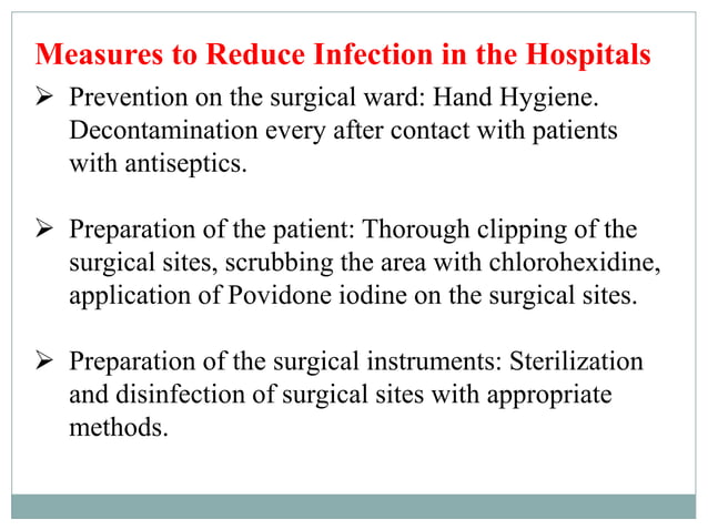 Importance of antisepsis | PPT