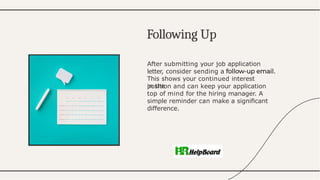 Importance of Application Letter and its Samples | PPTX