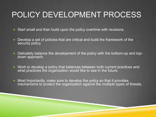 Importance Of A Security Policy | PPT