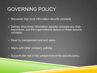 Importance Of A Security Policy | PPTX