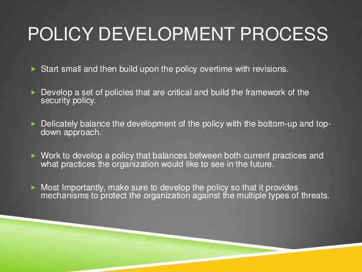 Processes Policies And Procedures Important Distinctions