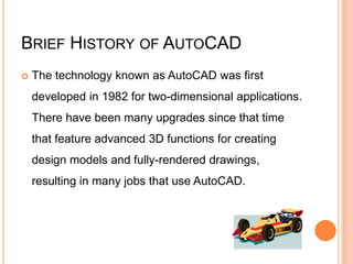 Importance of auto cad | PPTX