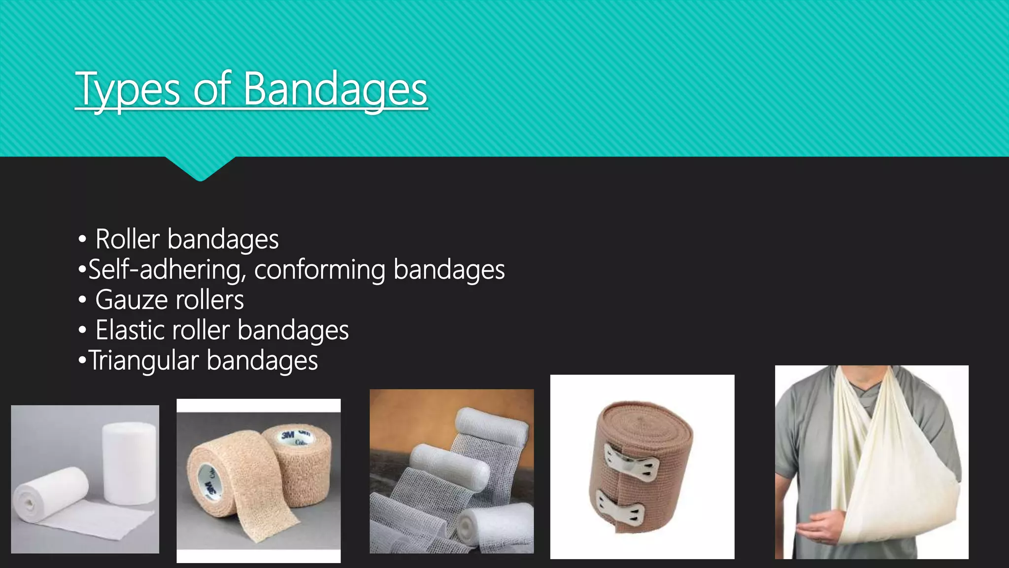 IMPORTANCE OF BANDAGES IN FIRST AID .pptx