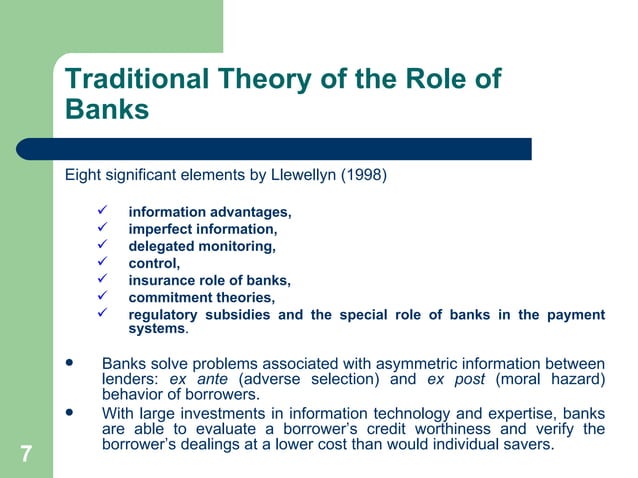 Importance Of Banks In An Economy | PPT