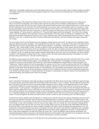 Importance Of Being Earnest | ODT