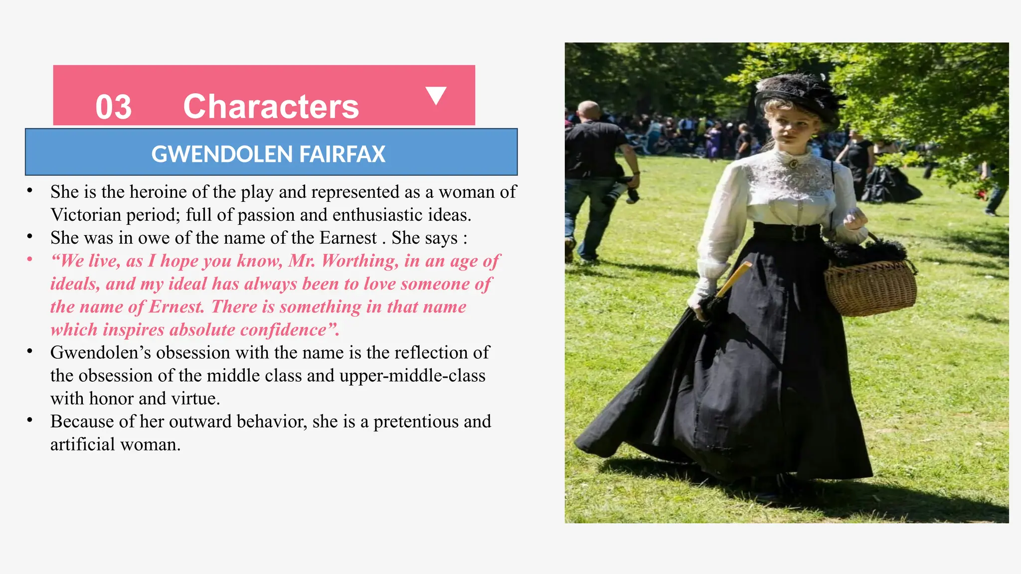 importance of being earnest by amber (111).pptx