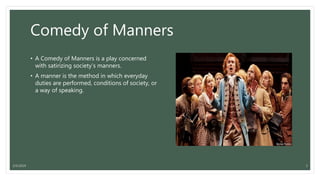 Importance of being earnst as a comedy of manner | PPT