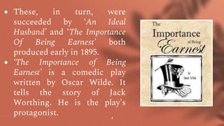 'Importance of Being Ernest'- Paper 104 | PPT