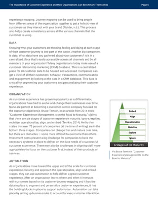Benchmarking the Customer Experience | PDF