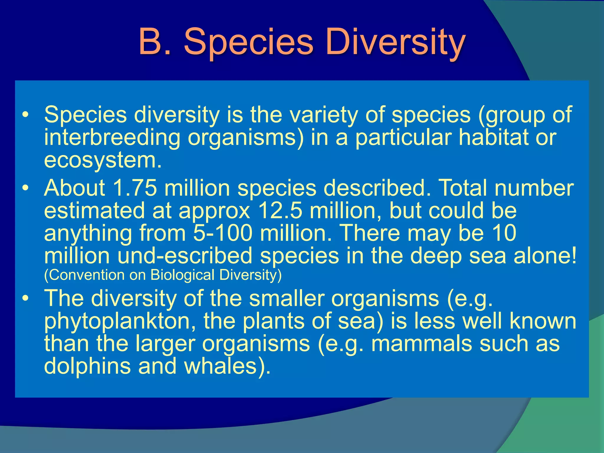 Importance of biodiversity | PPTX