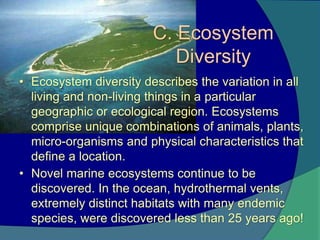 Importance of biodiversity | PPTX