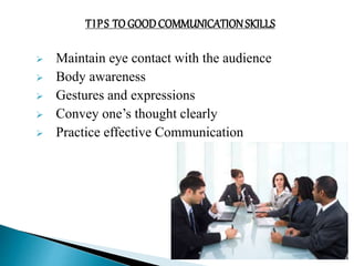 Importance of Body language at workplace | PPTX