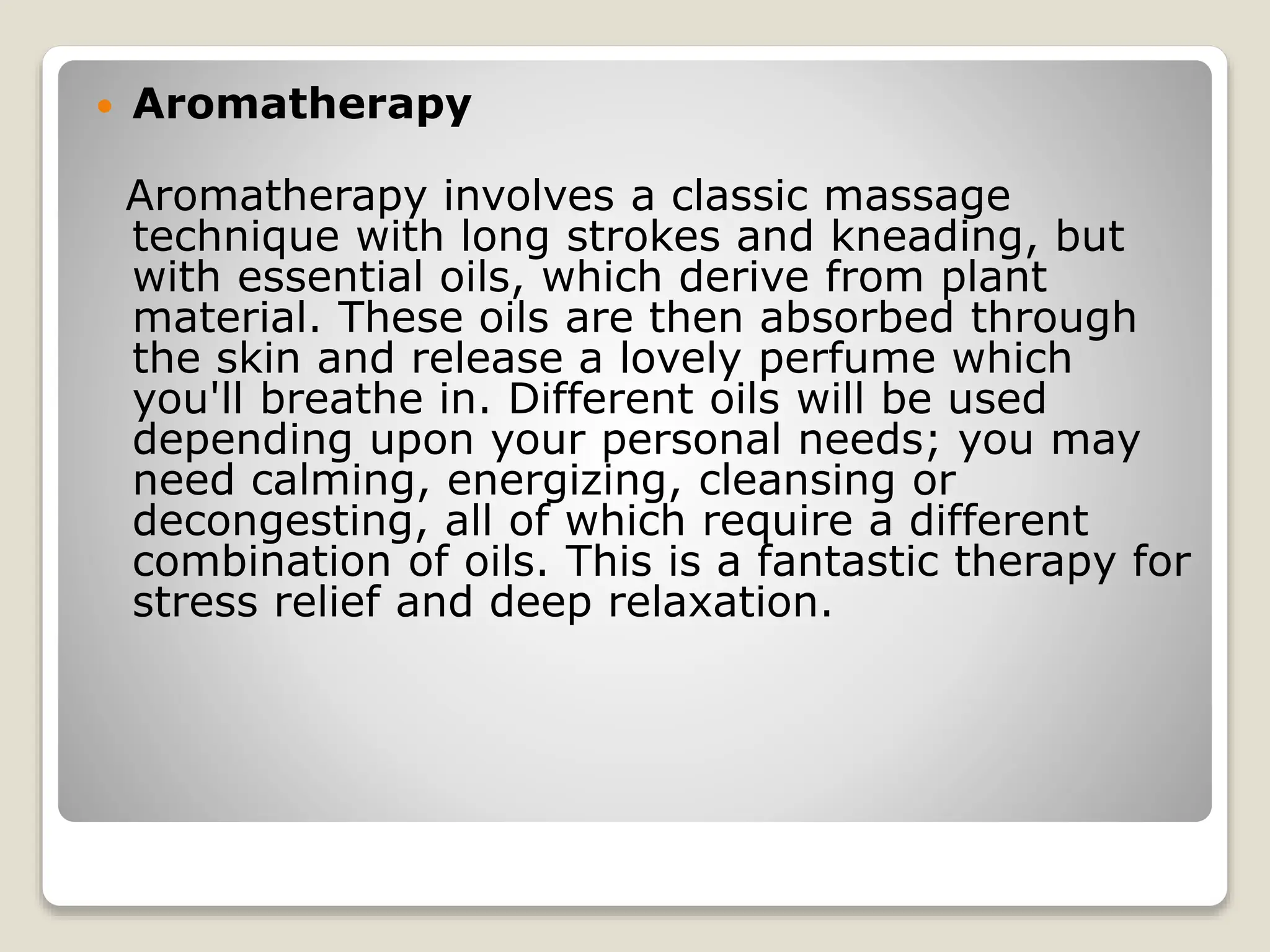 Importance Of Body Spa | PPTX