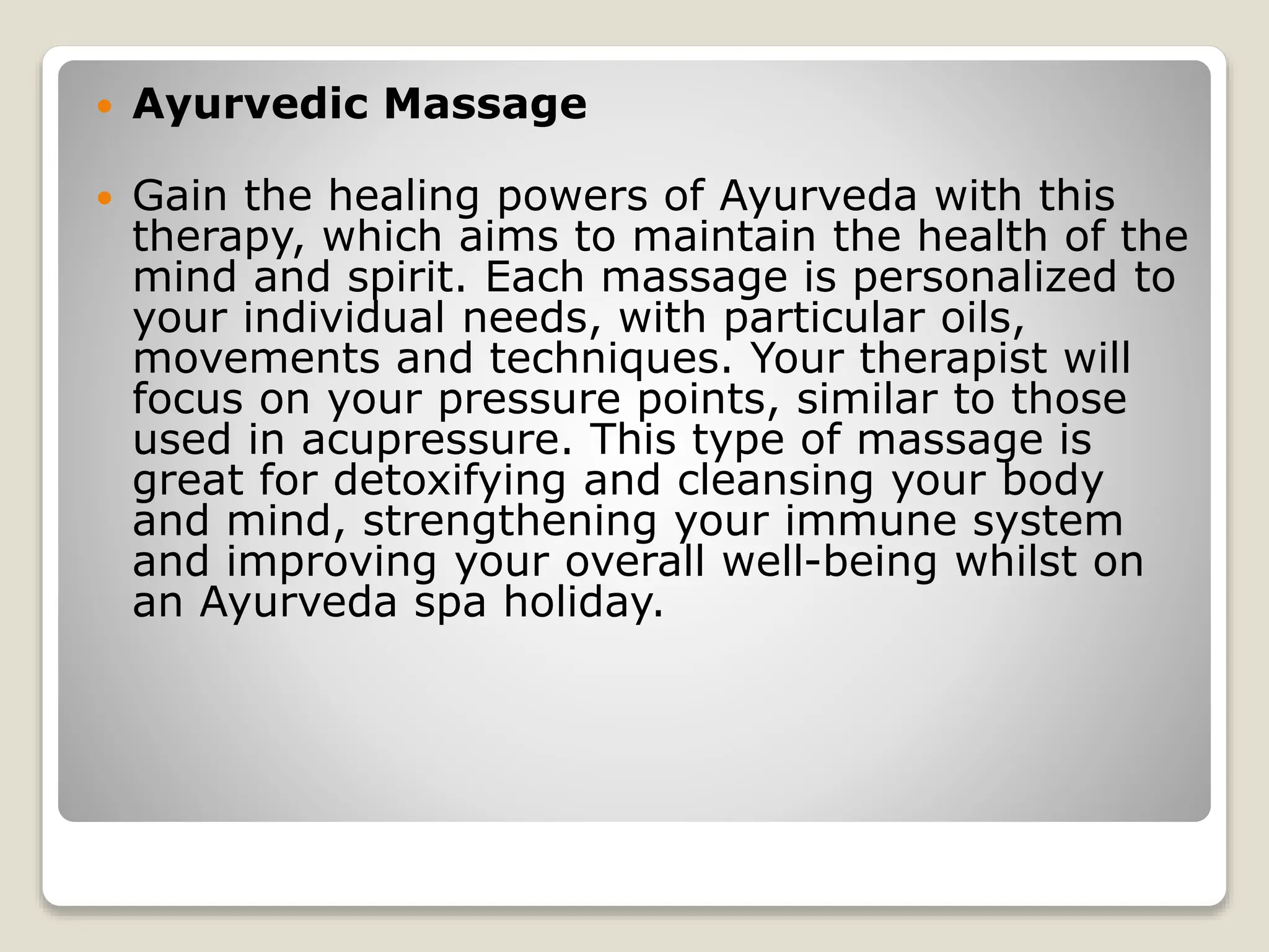 Importance Of Body Spa | PPTX