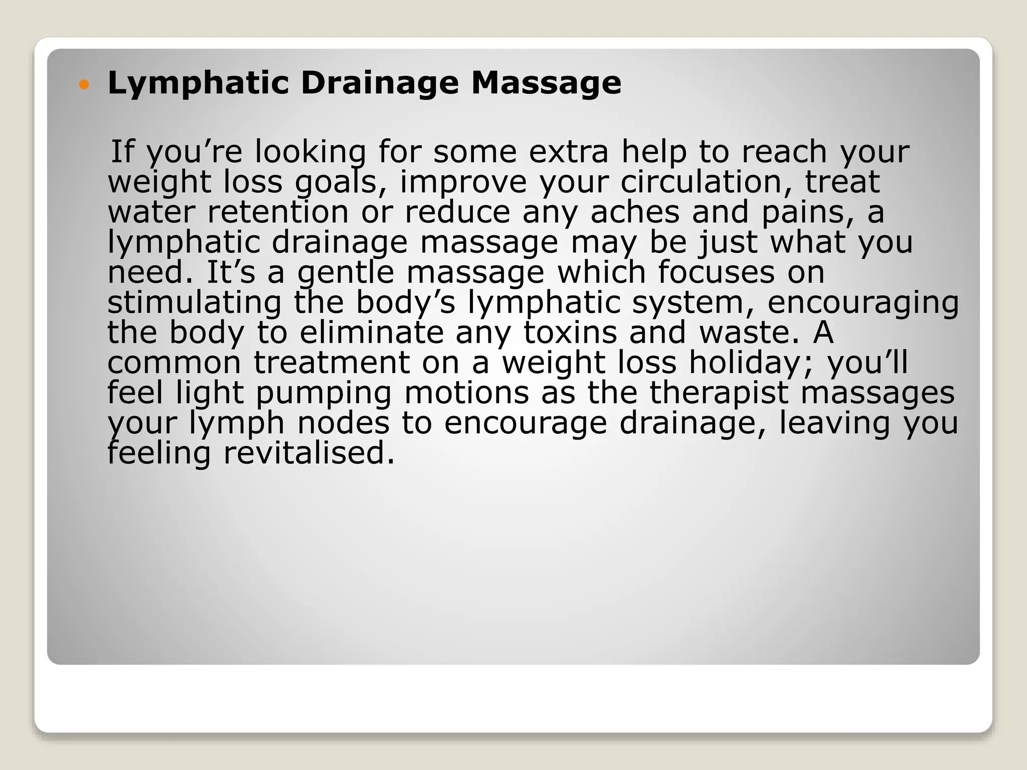 Importance Of Body Spa | PPTX