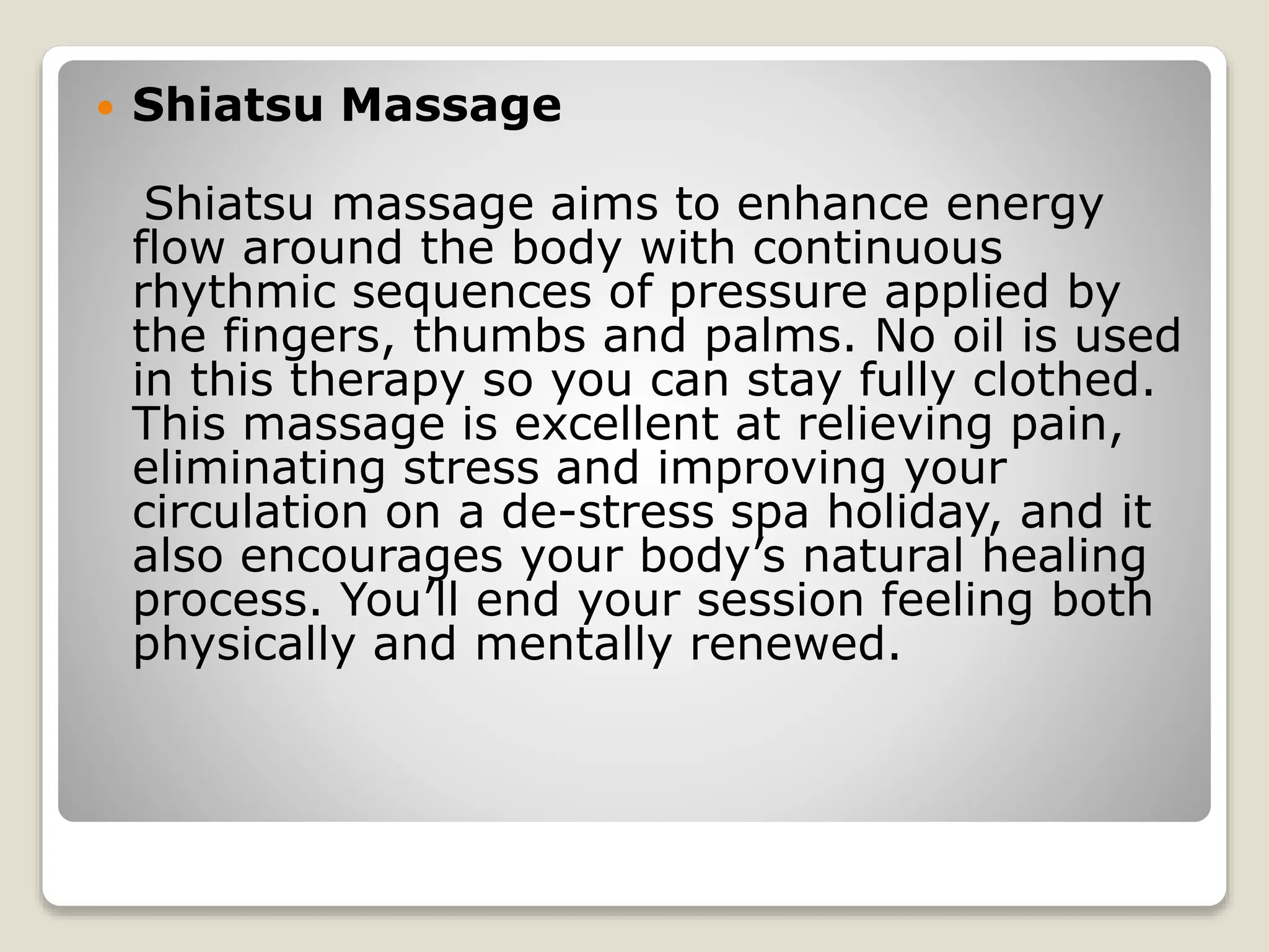 Importance Of Body Spa | PPTX