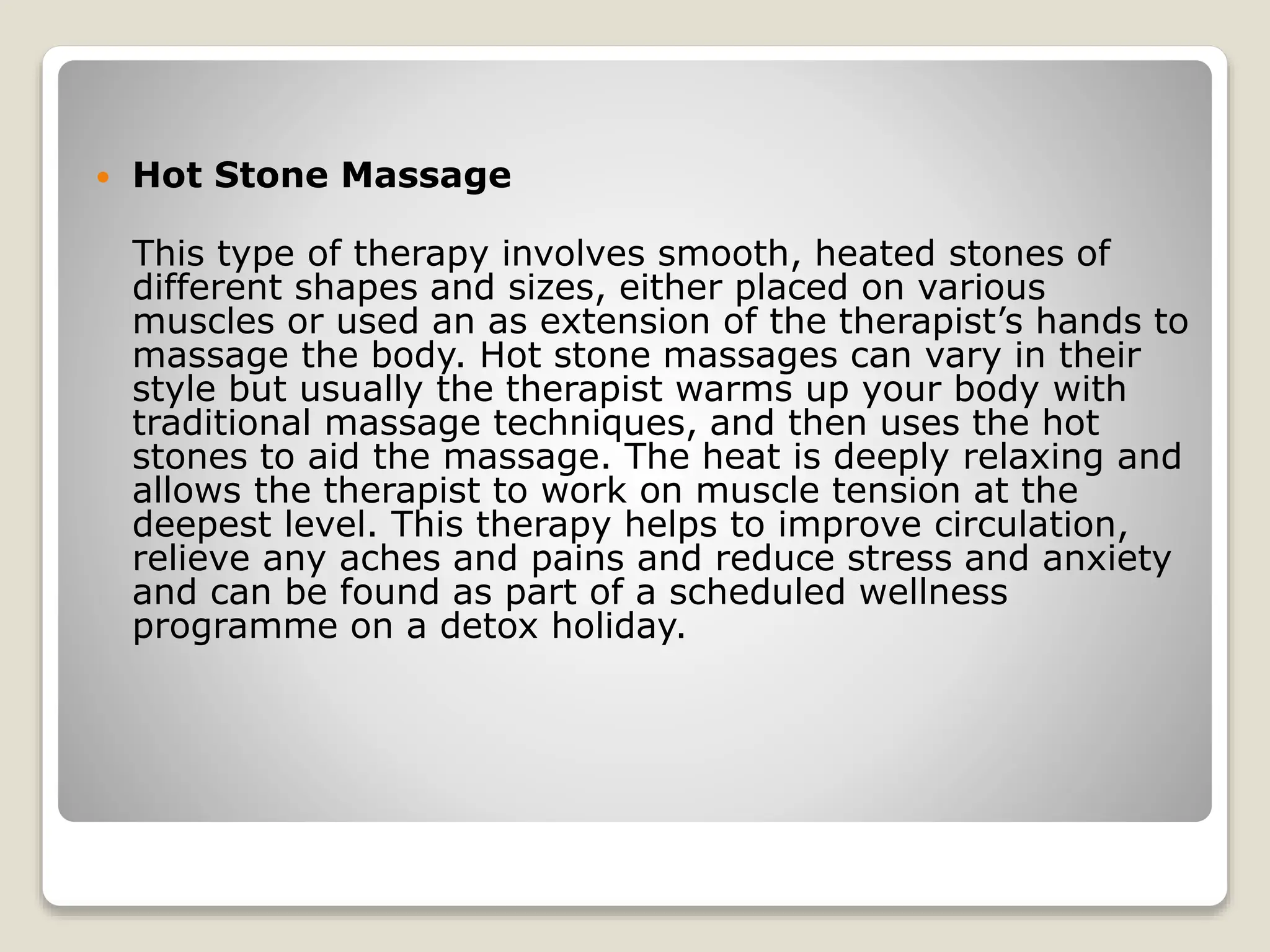 Importance Of Body Spa | PPTX