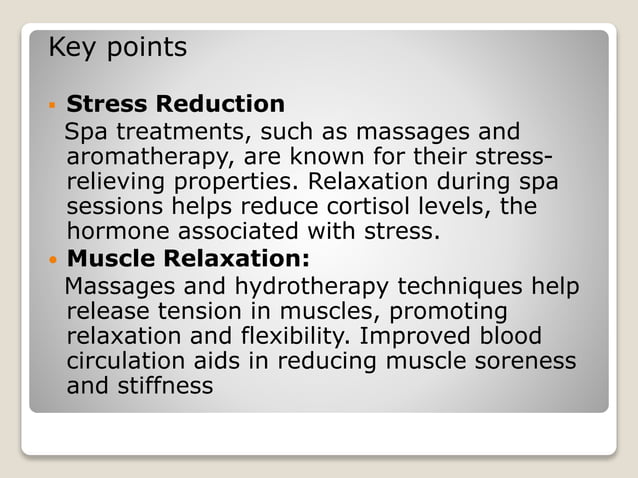 Importance Of Body Spa | PPTX