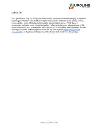 Importance of Building a DevOps Culture for Successful Digital Transformation.pdf