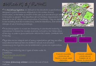 Importance of building bye laws | PDF