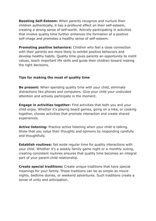 Importance of Building Parents Child Relationships .pdf