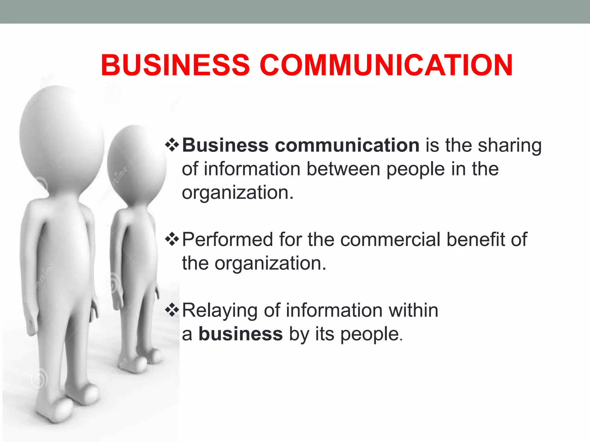 Importance of business communication | PPTX