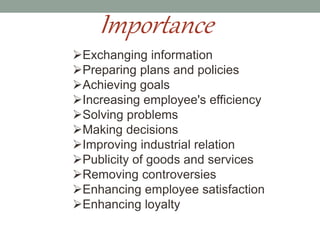 Importance of business communication | PPT