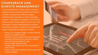 Importance of Chargeback Management | PDF