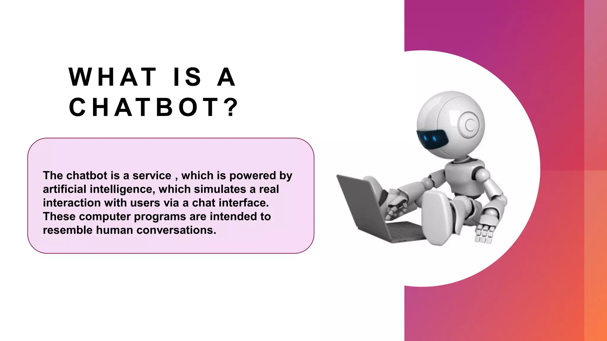 Importance of chatbots for msme | PPTX