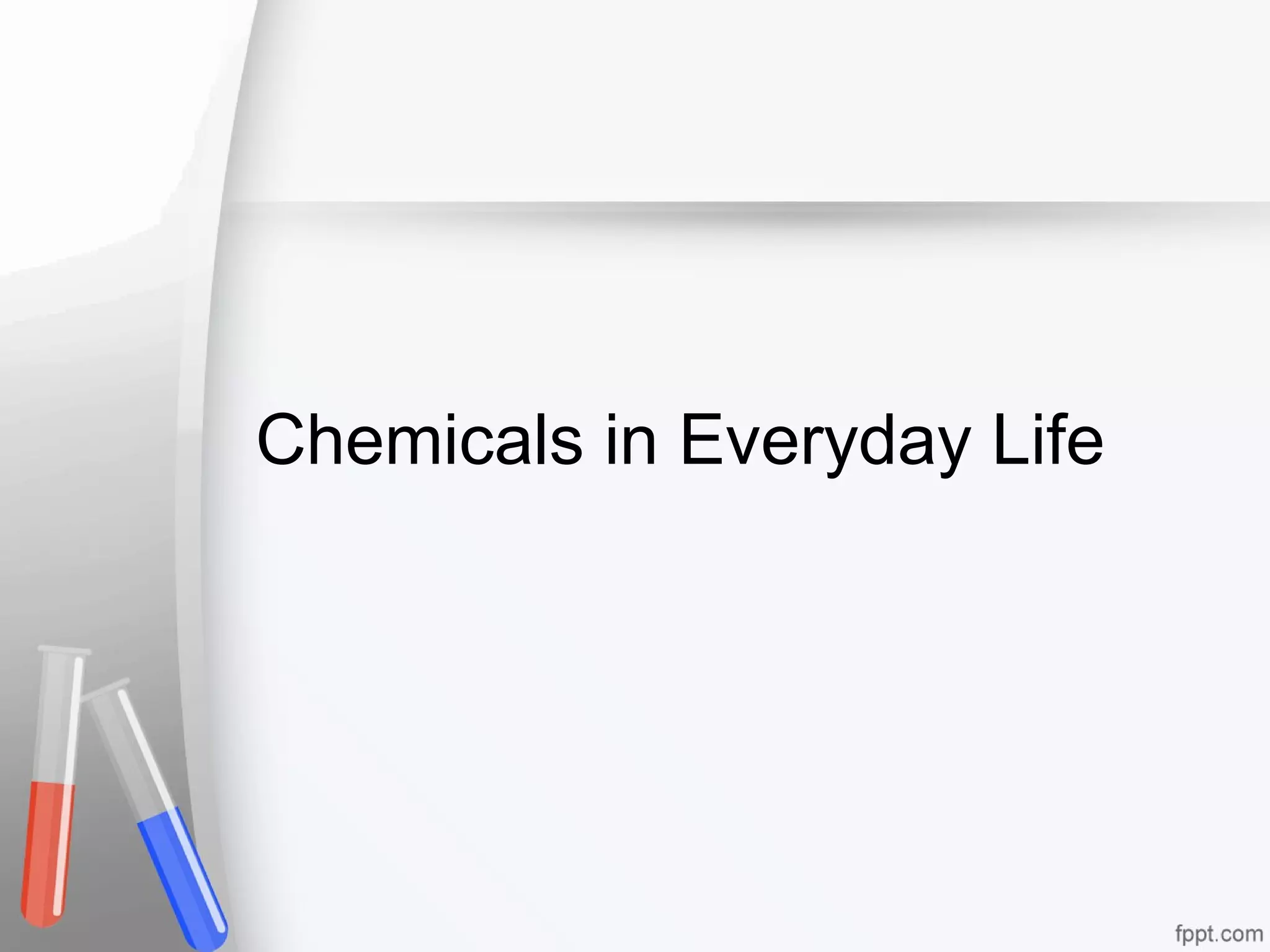 Importance of chemistry in daily life | PPT